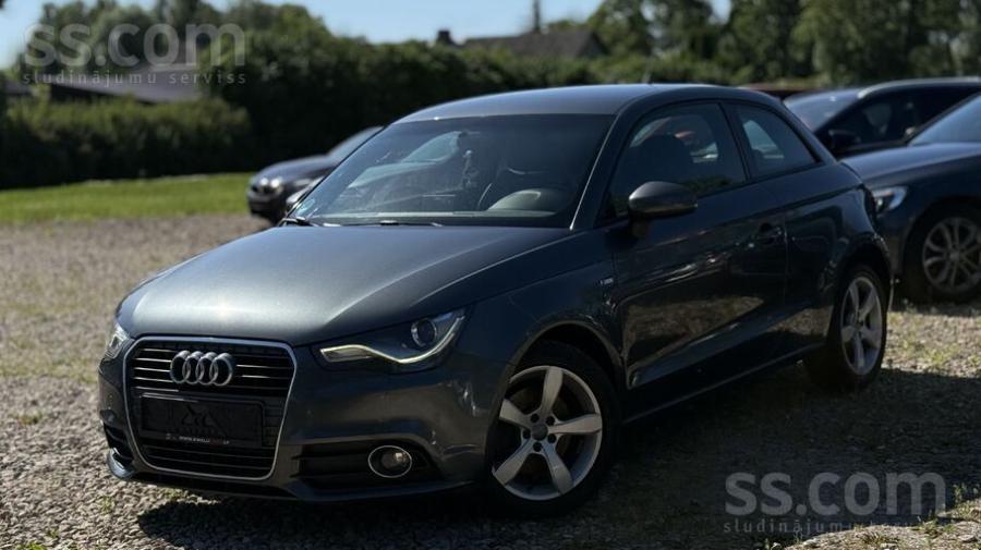 Pelēks Audi A1 2011 Jelgava, ar dzinēja tilpumu 1.40 L un nobraukumu 209 tūkst. km par 5590 €, foto 3 vietnē AUTOMOTO.COM.LV