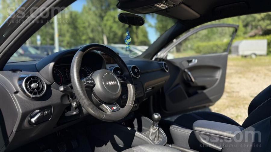 Pelēks Audi A1 2011 Jelgava, ar dzinēja tilpumu 1.40 L un nobraukumu 209 tūkst. km par 5590 €, foto 8 vietnē AUTOMOTO.COM.LV