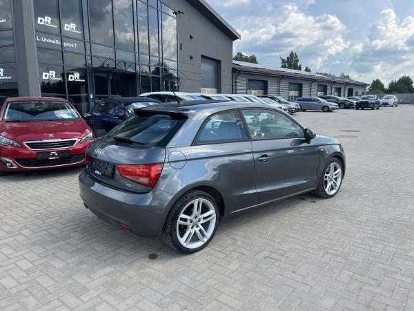 Grey Audi A1 2011 in Taurage, with an engine capacity of 1.60 L and mileage of 273 thousand km for 3100 €, photo 6 on AUTOMOTO.COM.LV