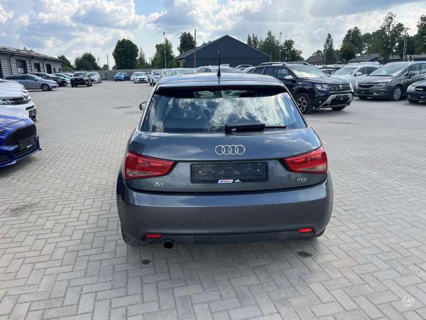 Grey Audi A1 2011 in Taurage, with an engine capacity of 1.60 L and mileage of 273 thousand km for 3100 €, photo 8 on AUTOMOTO.COM.LV