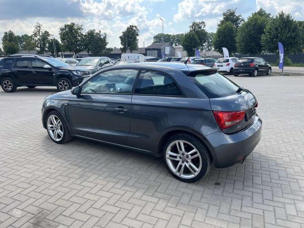 Grey Audi A1 2011 in Taurage, with an engine capacity of 1.60 L and mileage of 273 thousand km for 3100 €, photo 10 on AUTOMOTO.COM.LV
