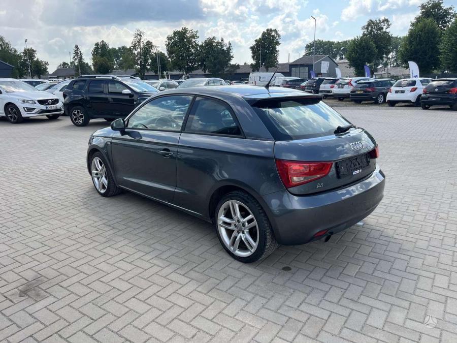 Grey Audi A1 2011 in Taurage, with an engine capacity of 1.60 L and mileage of 273 thousand km for 3100 €, photo 10 on AUTOMOTO.COM.LV