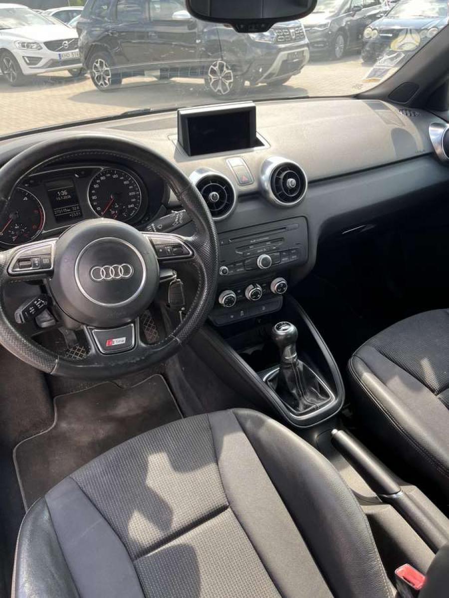 Grey Audi A1 2011 in Taurage, with an engine capacity of 1.60 L and mileage of 273 thousand km for 3100 €, photo 18 on AUTOMOTO.COM.LV