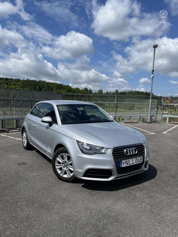 Pelēks Audi A1 2011 Viļņa, ar dzinēja tilpumu 1.20 L un nobraukumu 57 tūkst. km par 5800 €, foto 1 vietnē AUTOMOTO.COM.LV