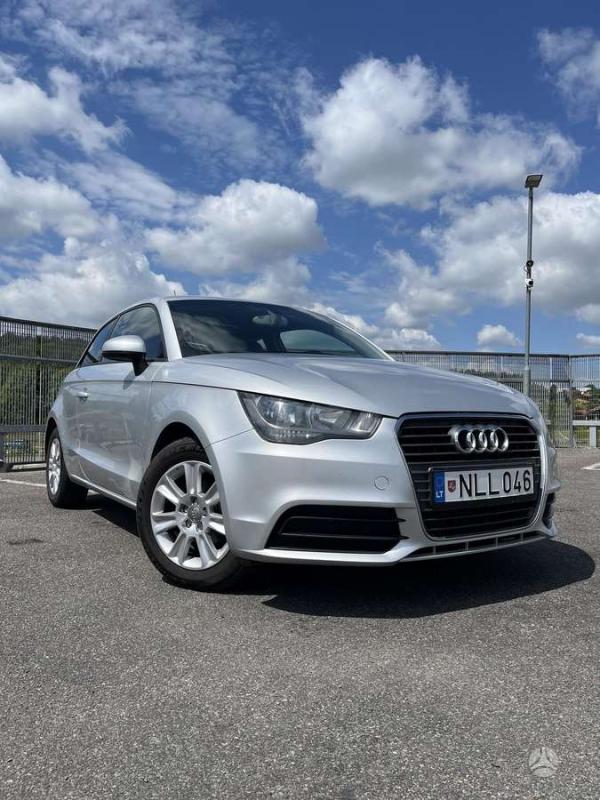 Pelēks Audi A1 2011 Viļņa, ar dzinēja tilpumu 1.20 L un nobraukumu 57 tūkst. km par 5800 €, foto 3 vietnē AUTOMOTO.COM.LV