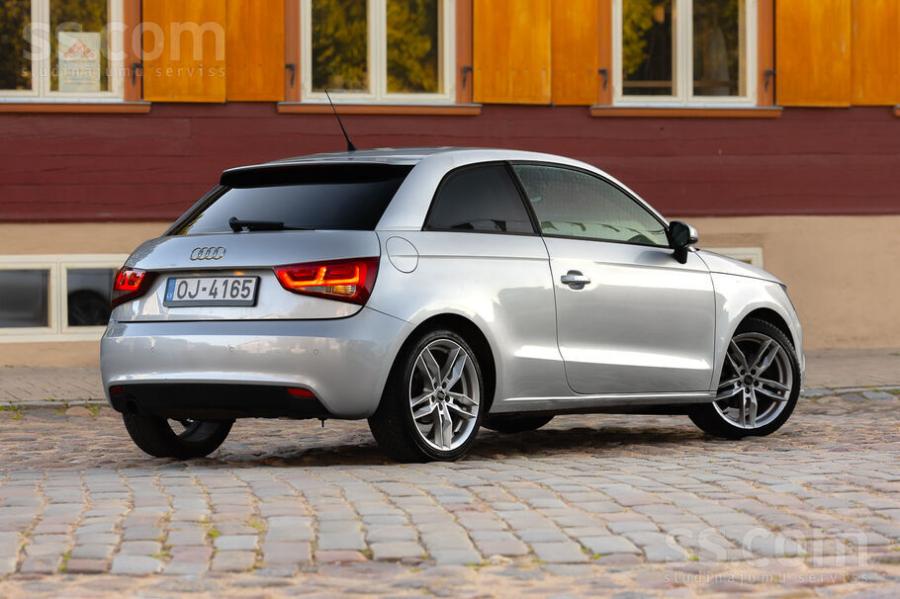 Grey Audi A1 2011 in Jelgava, with an engine capacity of 1.60 L and mileage of 251 thousand km for 3990 €, photo 7 on AUTOMOTO.COM.LV