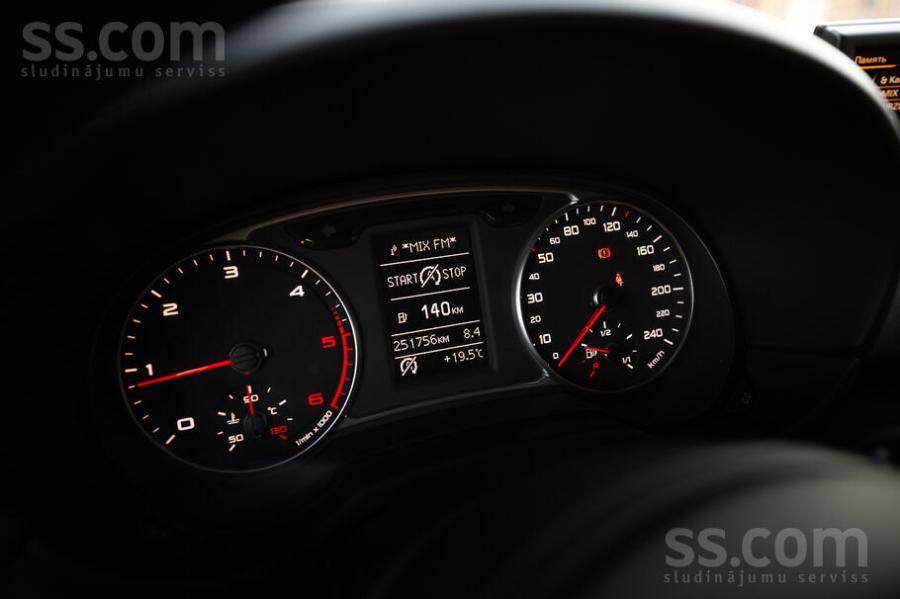 Grey Audi A1 2011 in Jelgava, with an engine capacity of 1.60 L and mileage of 251 thousand km for 3990 €, photo 11 on AUTOMOTO.COM.LV