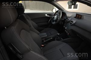 Grey Audi A1 2011 in Jelgava, with an engine capacity of 1.60 L and mileage of 251 thousand km for 3990 €, photo 13 on AUTOMOTO.COM.LV