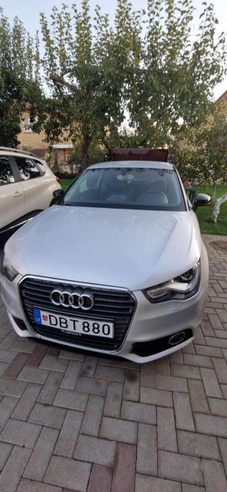 Grey Audi A1 2012 in Siauliai, with an engine capacity of 1.60 L and mileage of 167 thousand km for 5200 €, photo 1 on AUTOMOTO.COM.LV