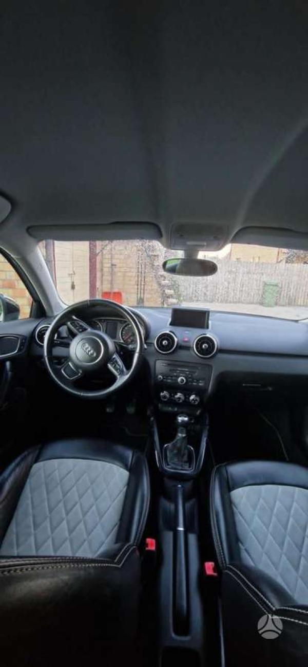 Grey Audi A1 2012 in Siauliai, with an engine capacity of 1.60 L and mileage of 167 thousand km for 5200 €, photo 6 on AUTOMOTO.COM.LV