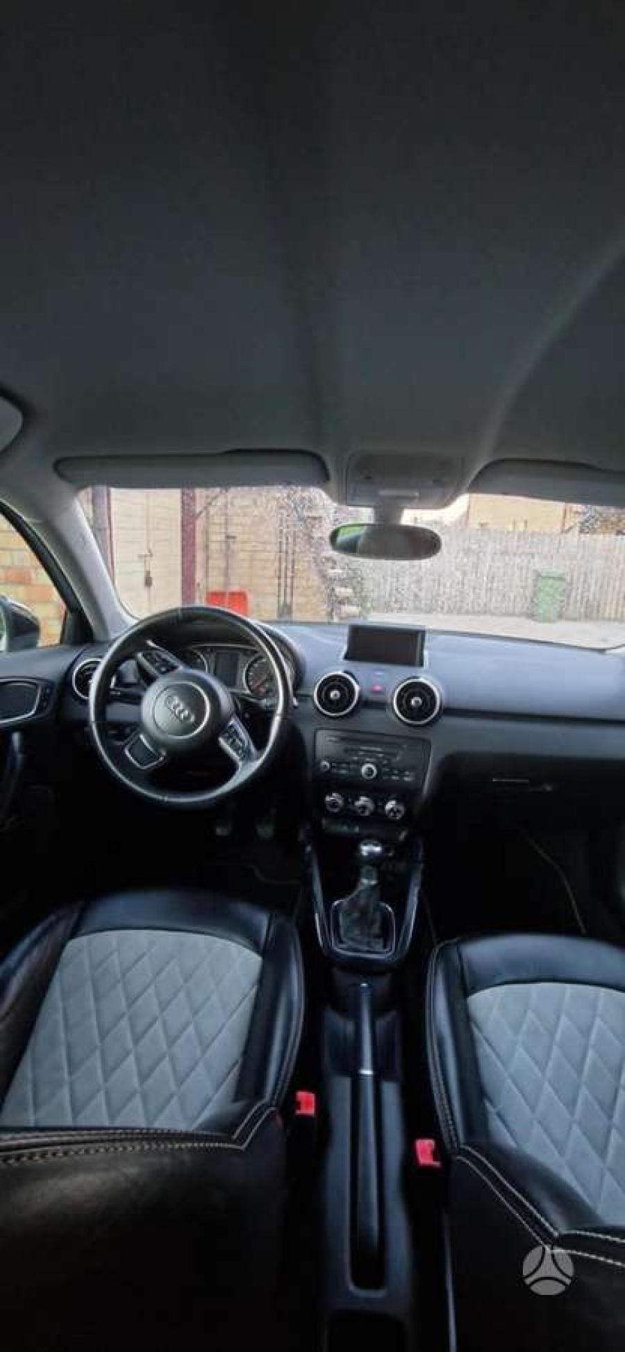 Grey Audi A1 2012 in Siauliai, with an engine capacity of 1.60 L and mileage of 167 thousand km for 5200 €, photo 7 on AUTOMOTO.COM.LV