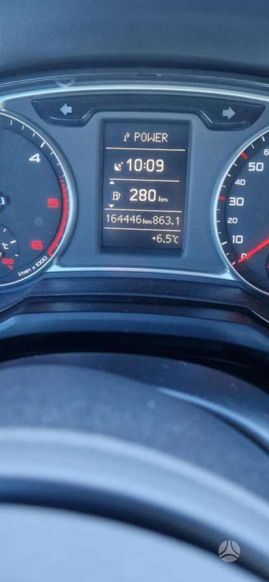 Grey Audi A1 2012 in Siauliai, with an engine capacity of 1.60 L and mileage of 167 thousand km for 5200 €, photo 16 on AUTOMOTO.COM.LV