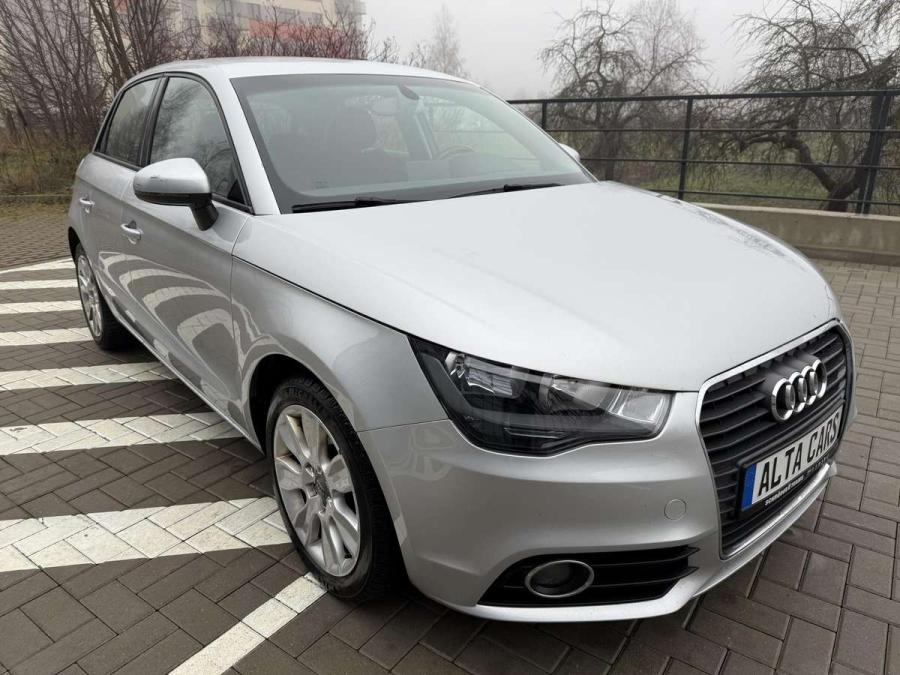 Grey Audi A1 2013 in Vilnius, with an engine capacity of 1.97 L and mileage of 330 thousand km for 5699 €, photo 2 on AUTOMOTO.COM.LV