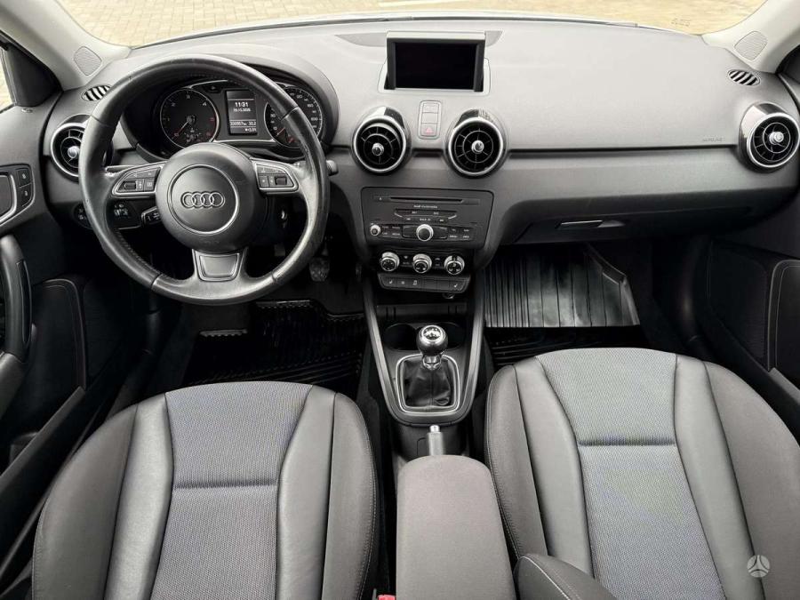 Grey Audi A1 2013 in Vilnius, with an engine capacity of 1.97 L and mileage of 330 thousand km for 5699 €, photo 7 on AUTOMOTO.COM.LV