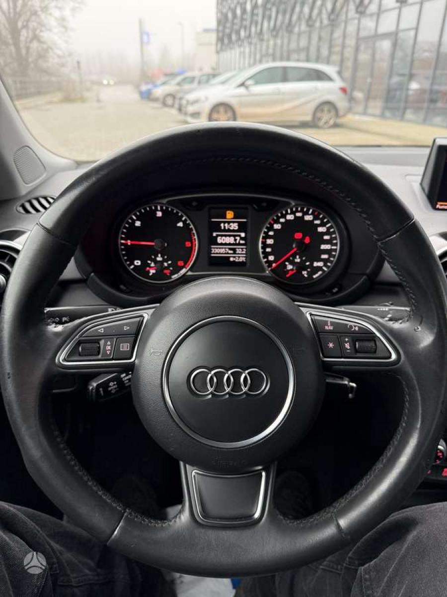 Grey Audi A1 2013 in Vilnius, with an engine capacity of 1.97 L and mileage of 330 thousand km for 5699 €, photo 8 on AUTOMOTO.COM.LV