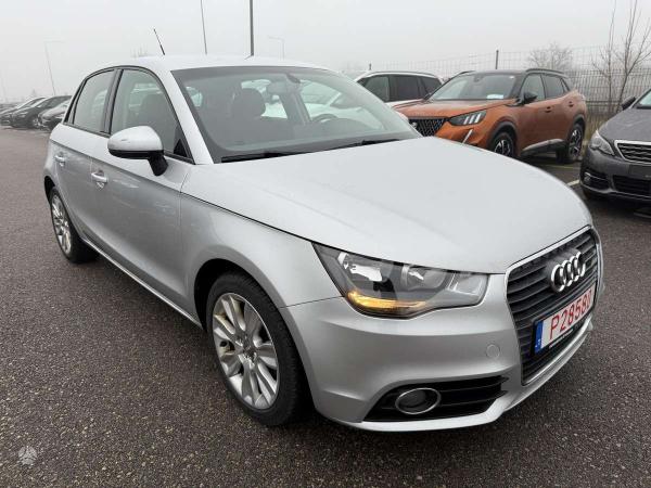 Grey Audi A1 2013 in Vilnius, with an engine capacity of 1.97 L and mileage of 330 thousand km for 5450 €, photo 2 on AUTOMOTO.COM.LV