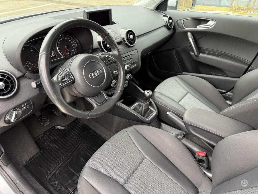 Pelēks Audi A1 2013 Viļņa, ar dzinēja tilpumu 1.97 L un nobraukumu 330 tūkst. km par 5450 €, foto 5 vietnē AUTOMOTO.COM.LV
