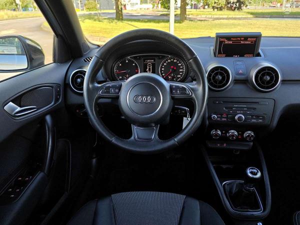 Grey Audi A1 2013 in Taurage, with an engine capacity of 1.60 L and mileage of 186 thousand km for 5700 €, photo 10 on AUTOMOTO.COM.LV