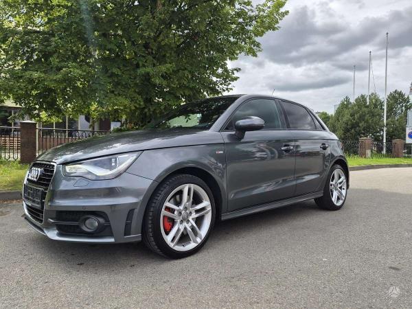 Grey Audi A1 2013 in Kaunas, with an engine capacity of 1.39 L and mileage of 176 thousand km for 7700 €, photo 1 on AUTOMOTO.COM.LV