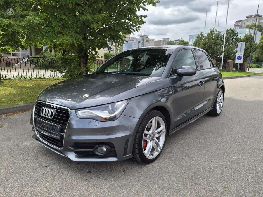 Grey Audi A1 2013 in Kaunas, with an engine capacity of 1.39 L and mileage of 176 thousand km for 7700 €, photo 4 on AUTOMOTO.COM.LV