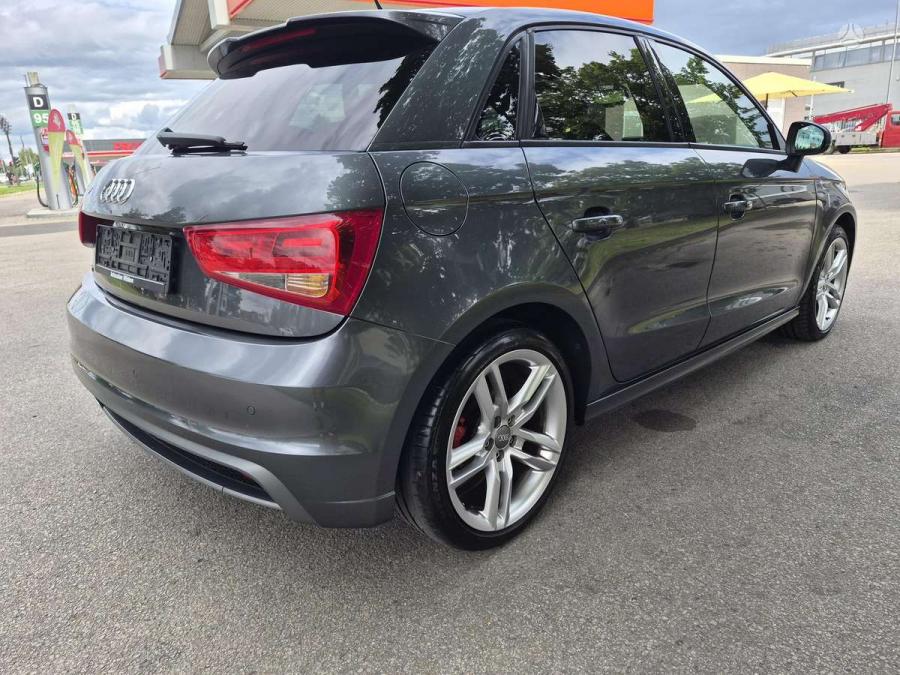 Grey Audi A1 2013 in Kaunas, with an engine capacity of 1.39 L and mileage of 176 thousand km for 7700 €, photo 7 on AUTOMOTO.COM.LV