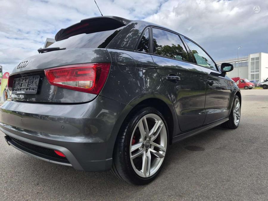 Grey Audi A1 2013 in Kaunas, with an engine capacity of 1.39 L and mileage of 176 thousand km for 7700 €, photo 9 on AUTOMOTO.COM.LV