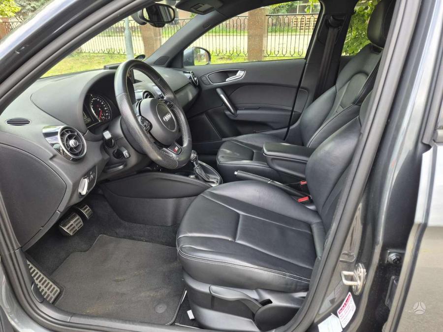 Grey Audi A1 2013 in Kaunas, with an engine capacity of 1.39 L and mileage of 176 thousand km for 7700 €, photo 18 on AUTOMOTO.COM.LV