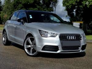 Grey Audi A1 2013 in Taurage, with an engine capacity of 1.60 L and mileage of 186 thousand km for 5200 €, photo 4 on AUTOMOTO.COM.LV
