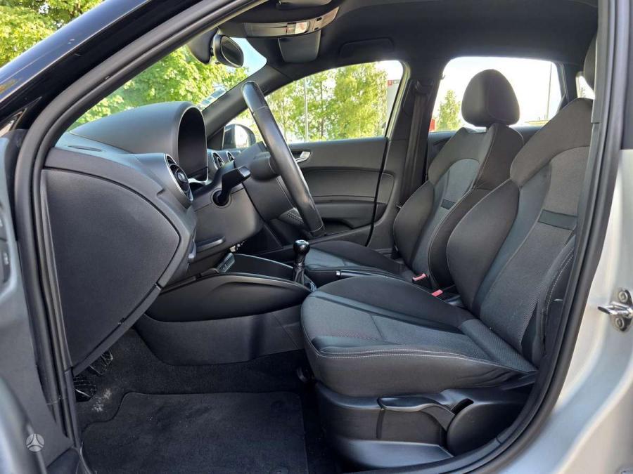 Grey Audi A1 2013 in Taurage, with an engine capacity of 1.60 L and mileage of 186 thousand km for 5200 €, photo 10 on AUTOMOTO.COM.LV