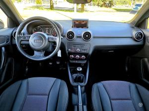 Grey Audi A1 2013 in Taurage, with an engine capacity of 1.60 L and mileage of 186 thousand km for 5200 €, photo 12 on AUTOMOTO.COM.LV