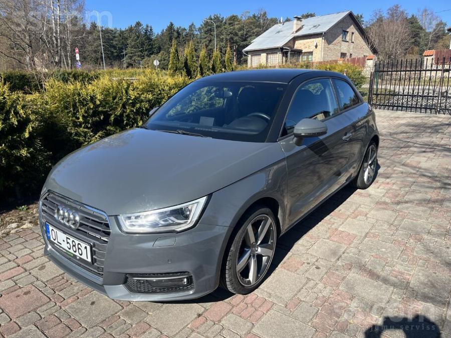Pelēks Audi A1 2015 Rīga, ar dzinēja tilpumu 1.40 L un nobraukumu 218 tūkst. km par 5850 €, foto 4 vietnē AUTOMOTO.COM.LV