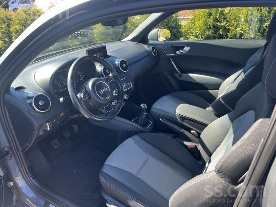 Pelēks Audi A1 2015 Rīga, ar dzinēja tilpumu 1.40 L un nobraukumu 218 tūkst. km par 5850 €, foto 7 vietnē AUTOMOTO.COM.LV
