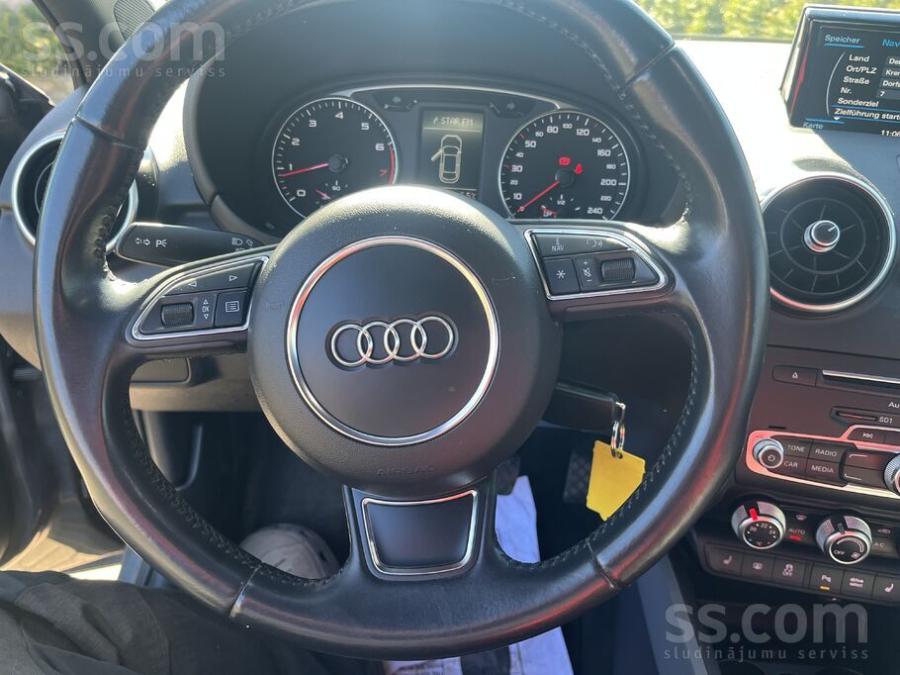 Pelēks Audi A1 2015 Rīga, ar dzinēja tilpumu 1.40 L un nobraukumu 218 tūkst. km par 5850 €, foto 18 vietnē AUTOMOTO.COM.LV