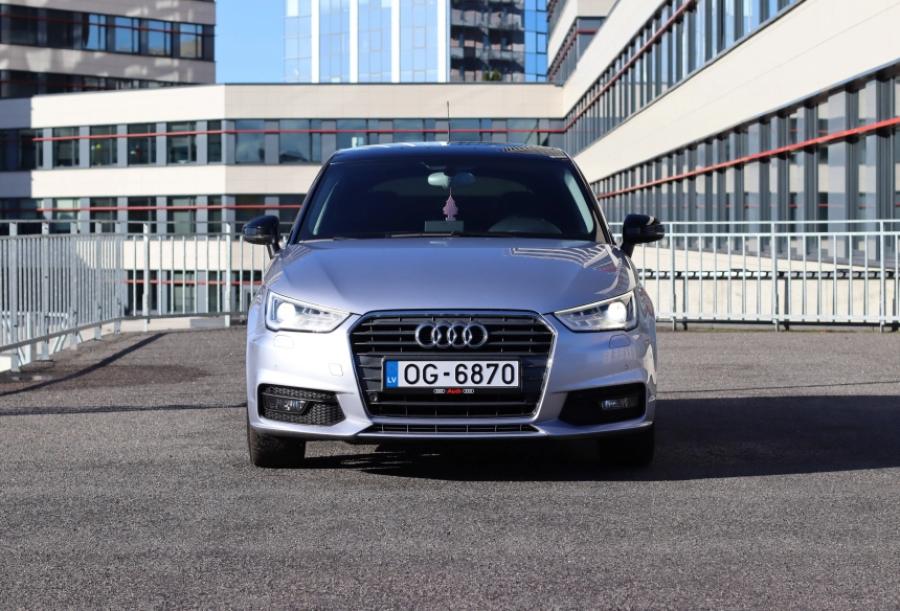 Pelēks Audi A1 2015 Rīga, ar dzinēja tilpumu 1.40 L un nobraukumu 162 tūkst. km par 9980 €, foto 7 vietnē AUTOMOTO.COM.LV