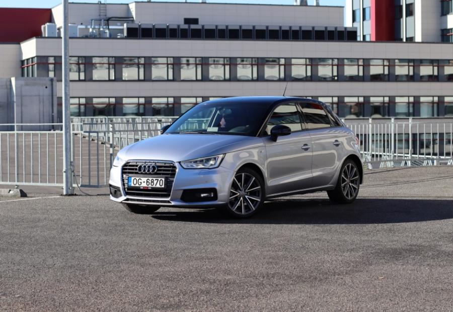 Pelēks Audi A1 2015 Rīga, ar dzinēja tilpumu 1.40 L un nobraukumu 162 tūkst. km par 9980 €, foto 8 vietnē AUTOMOTO.COM.LV