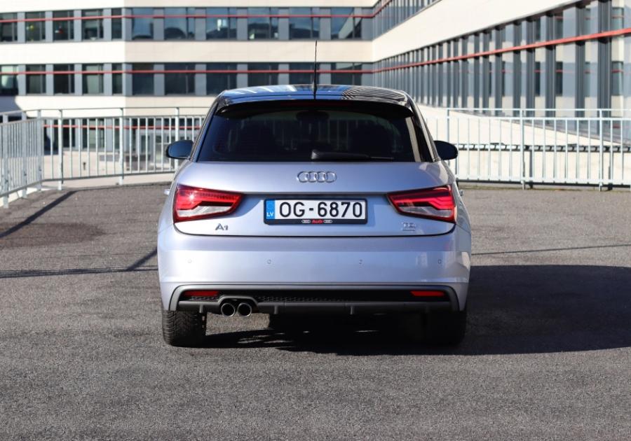 Pelēks Audi A1 2015 Rīga, ar dzinēja tilpumu 1.40 L un nobraukumu 162 tūkst. km par 9980 €, foto 10 vietnē AUTOMOTO.COM.LV