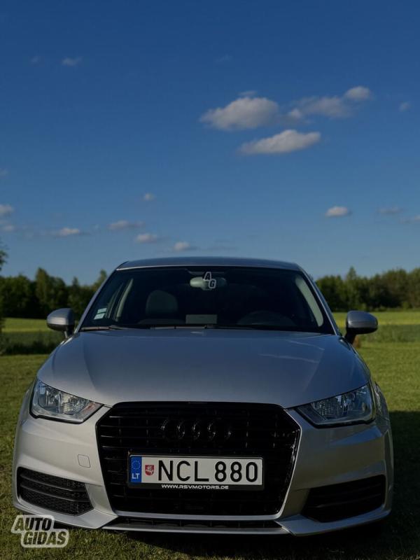 Grey Audi A1 2016 in Vilnius, with an engine capacity of 1.40 L and mileage of 156 thousand km for 7100 €, photo 1 on AUTOMOTO.COM.LV