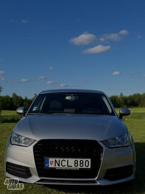 Pelēks Audi A1 2016 Viļņa, ar dzinēja tilpumu 1.40 L un nobraukumu 156 tūkst. km par 7100 €, foto  vietnē AUTOMOTO.COM.LV