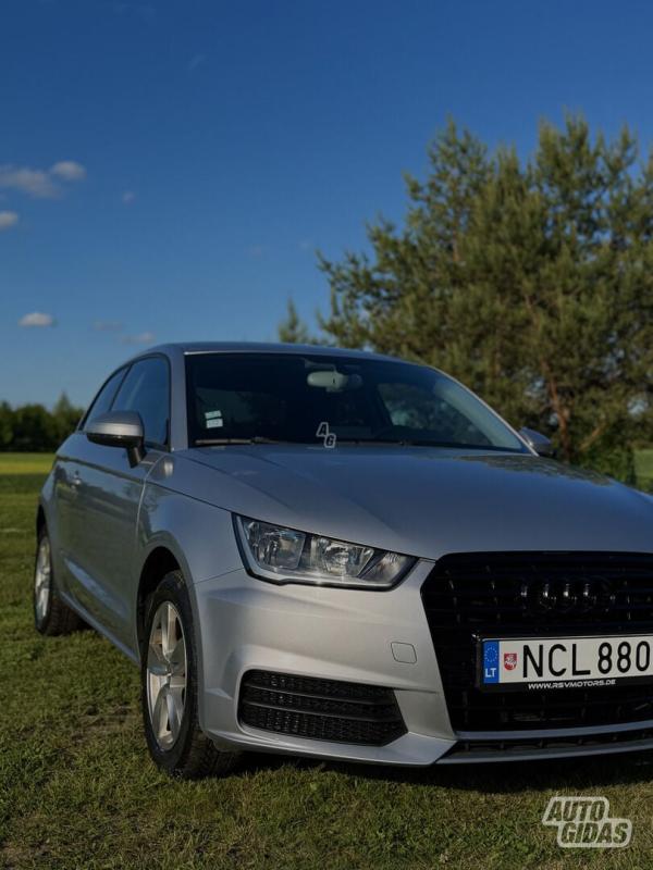 Grey Audi A1 2016 in Vilnius, with an engine capacity of 1.40 L and mileage of 156 thousand km for 7100 €, photo 2 on AUTOMOTO.COM.LV
