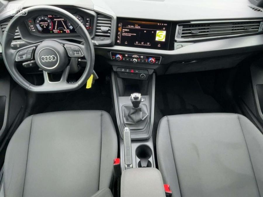 Grey Audi A1 2022 in Kaunas, with an engine capacity of 1.00 L and mileage of 30 thousand km for 22359 €, photo 9 on AUTOMOTO.COM.LV