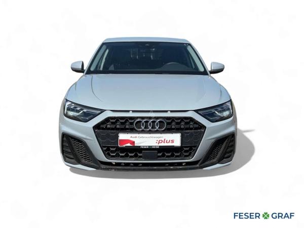 Grey Audi A1 2024 in Kaunas, with an engine capacity of 1.00 L and mileage of 21 thousand km for 27746 €, photo 2 on AUTOMOTO.COM.LV