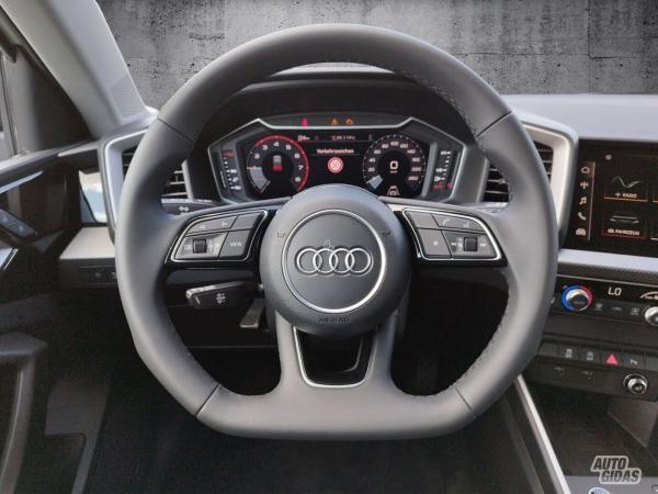 Grey Audi A1 2025 in Kaunas, with an engine capacity of 1.00 L and mileage of 10 thousand km for 26293 €, photo 5 on AUTOMOTO.COM.LV
