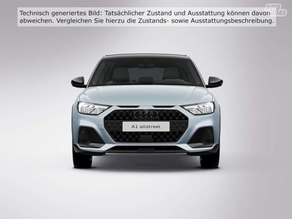 Grey Audi A1 2023 in Kaunas, with an engine capacity of 1.50 L and mileage of 27 thousand km for 26829 €, photo 4 on AUTOMOTO.COM.LV