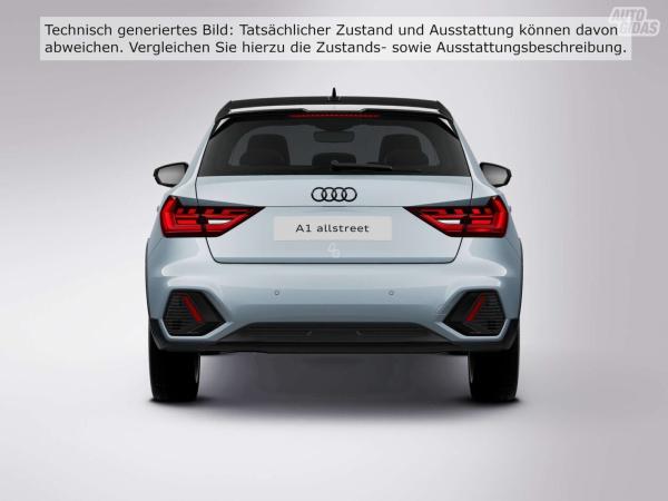 Grey Audi A1 2023 in Kaunas, with an engine capacity of 1.50 L and mileage of 27 thousand km for 26829 €, photo 5 on AUTOMOTO.COM.LV