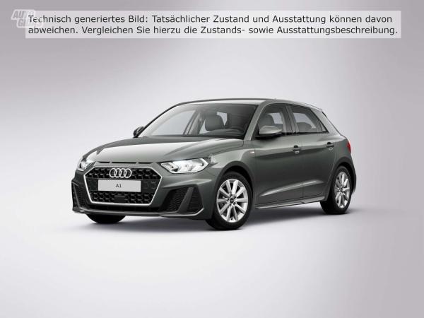 Grey Audi A1 2024 in Kaunas, with an engine capacity of 1.00 L and mileage of 29 thousand km for 25553 €, photo 2 on AUTOMOTO.COM.LV