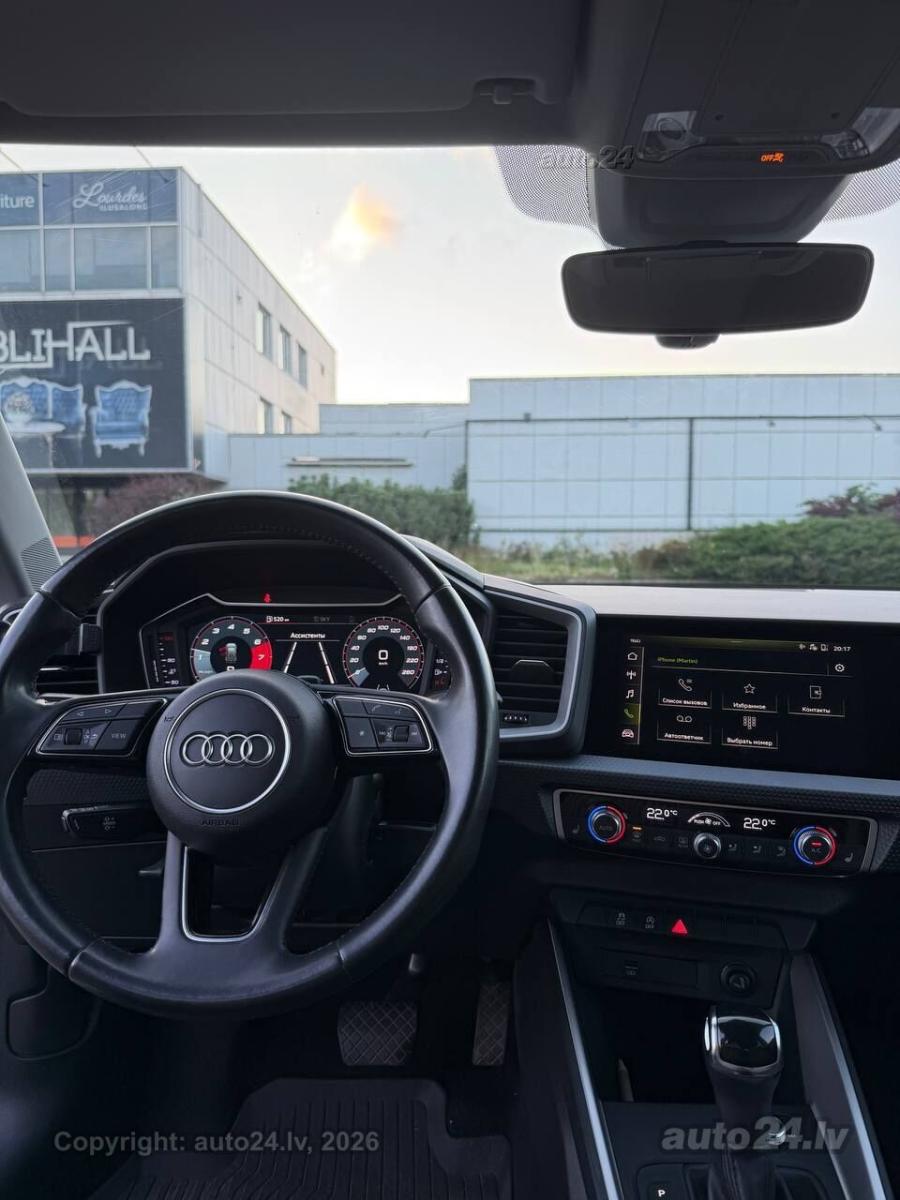 Audi A1 2019 in Tallinn, with an engine capacity of 1.00 L and mileage of 63 thousand km for 17900 €, photo 10 on AUTOMOTO.COM.LV