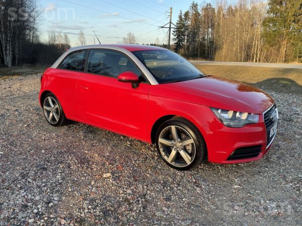 Red Audi A1 2010 in Cesis, with an engine capacity of 1.60 L and mileage of 0 thousand km for 5200 €, photo 1 on AUTOMOTO.COM.LV