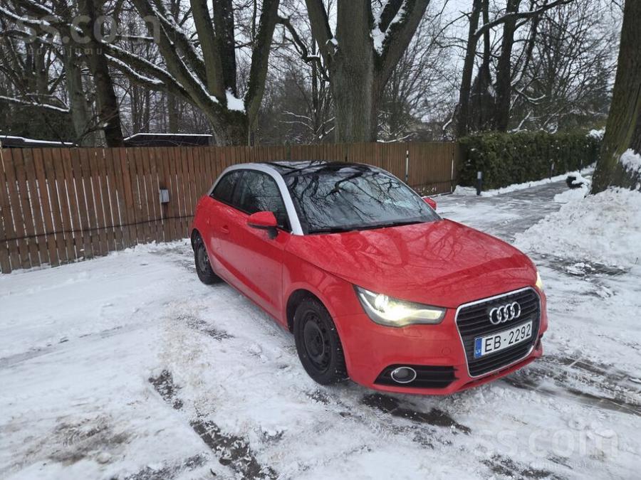 Red Audi A1 2011 in Riga, with an engine capacity of 1.40 L and mileage of 275 thousand km for 6200 €, photo 3 on AUTOMOTO.COM.LV