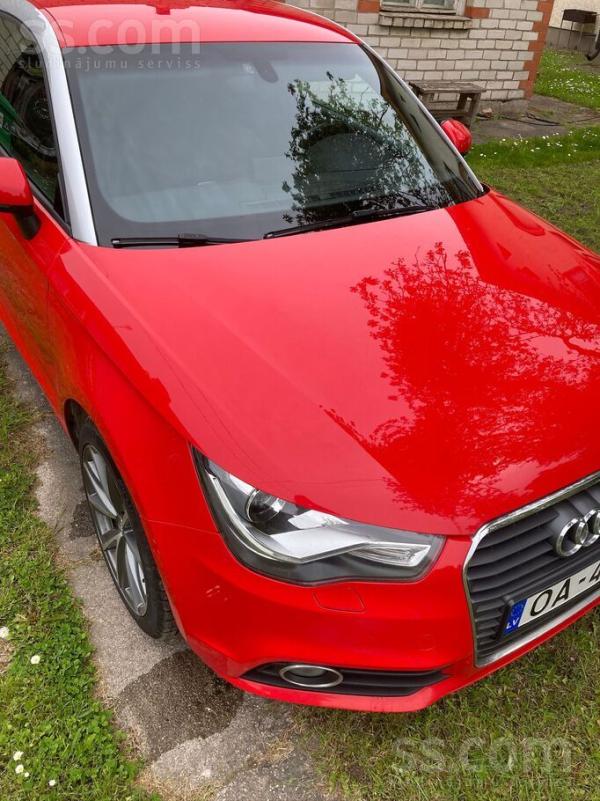 Red Audi A1 2011 in Jelgava, with an engine capacity of 1.40 L and mileage of 253 thousand km for 5200 €, photo 2 on AUTOMOTO.COM.LV