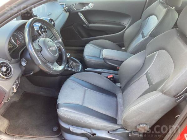 Red Audi A1 2011 in Jelgava, with an engine capacity of 1.40 L and mileage of 253 thousand km for 5200 €, photo 4 on AUTOMOTO.COM.LV